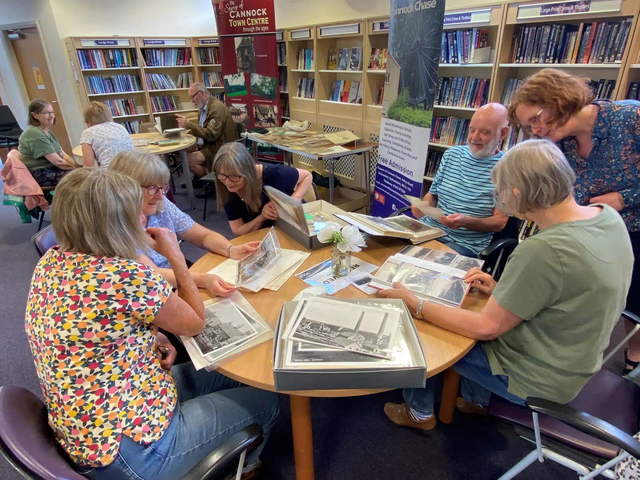 History Hunters At Cannock Library • Inspiring Healthy Lifestyles