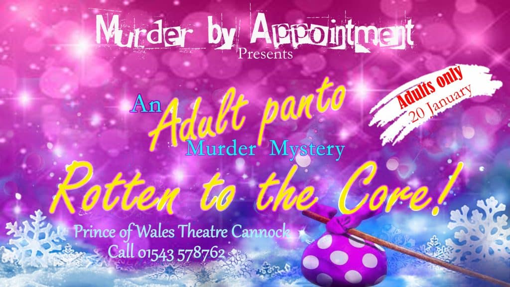 Rotten To The Core - Murder Mystery Event • Inspiring Healthy Lifestyles