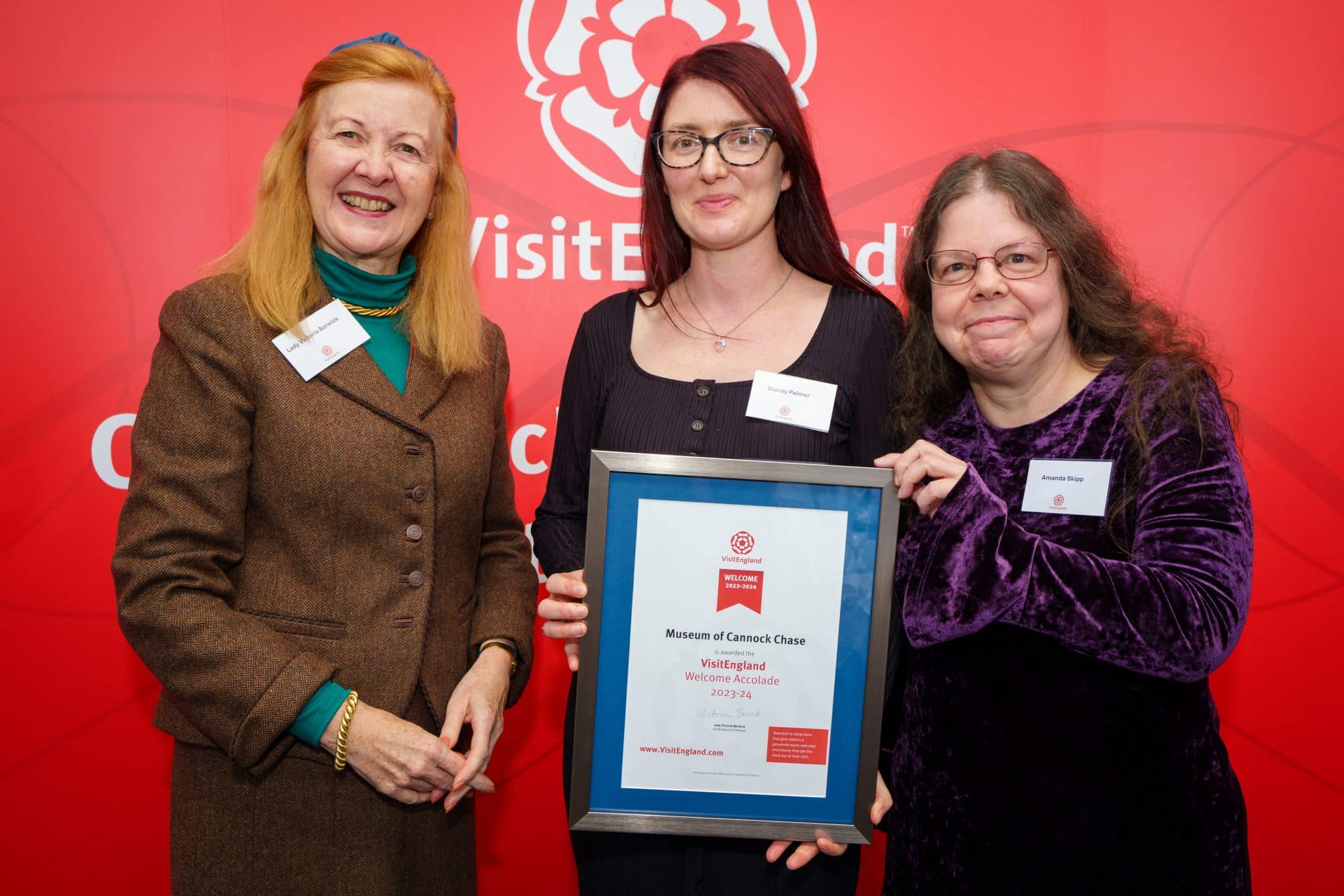 A Warm Welcome & Red Seal Of Approval For The Museum Of Cannock Chase ...